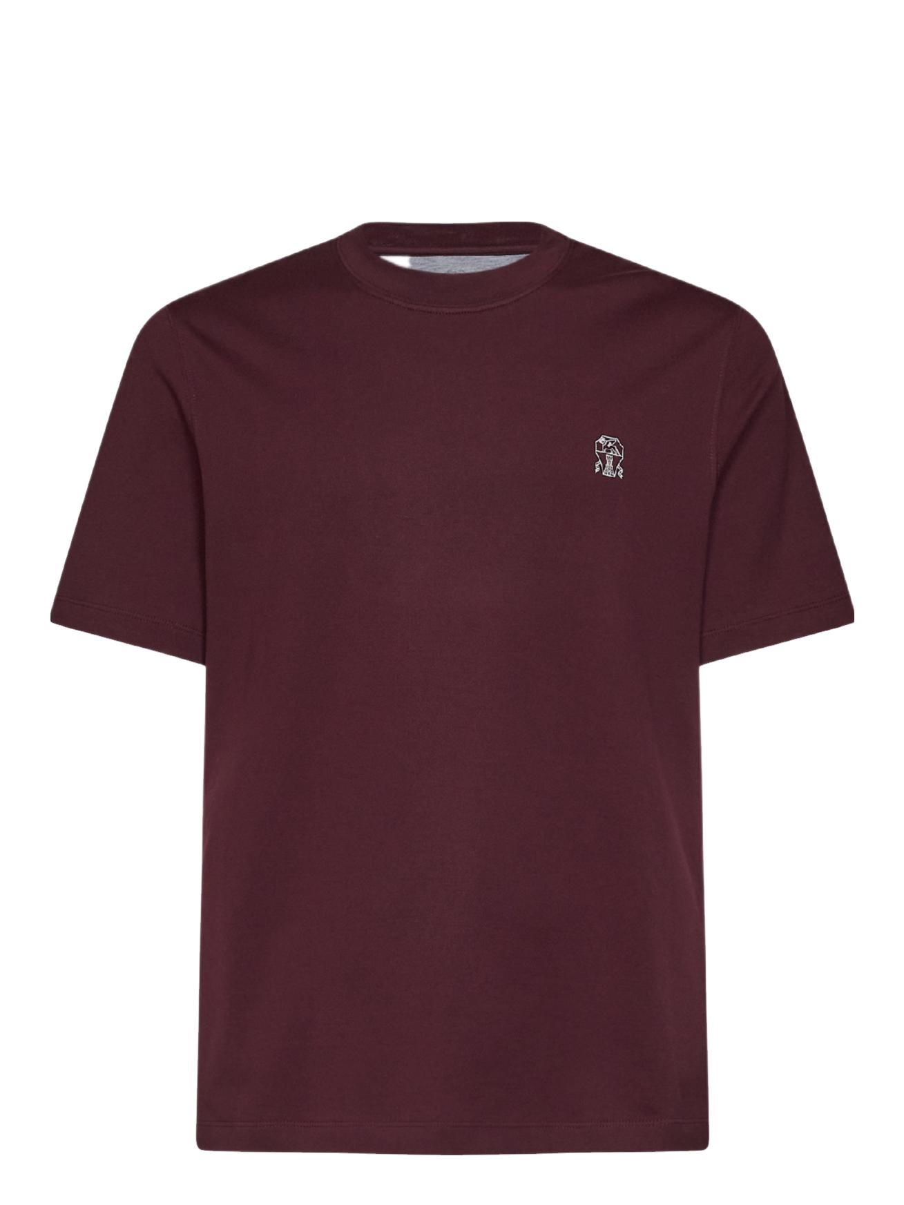 BRUNELLO CUCINELLI Brunello Cucinelli Logo Embroidered Crewneck T-Shirt
